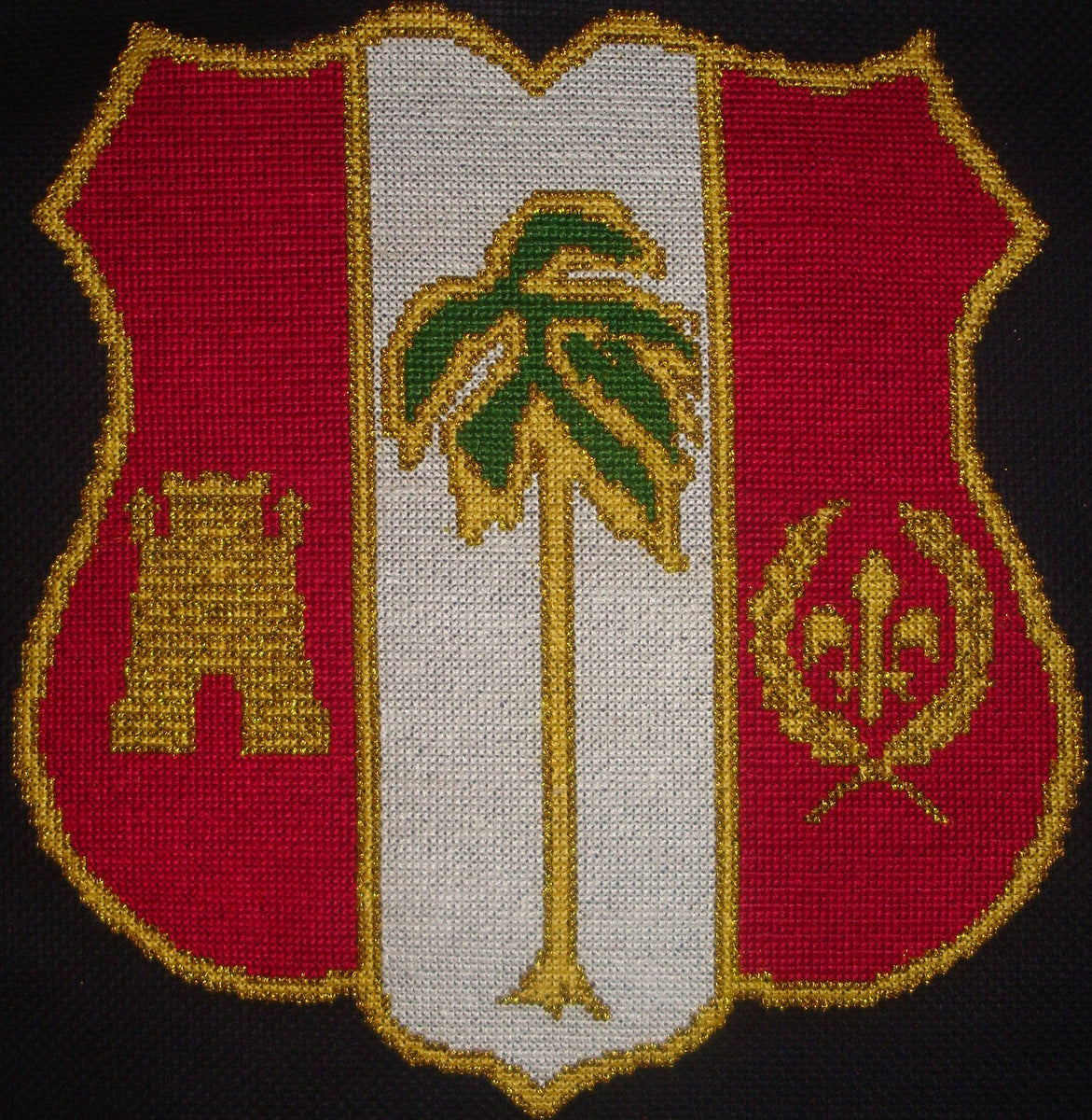 Air Defense Artillery (ADA) 250th Insignia – Military XStitch Com