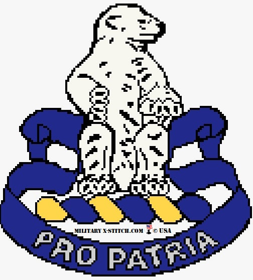 Infantry, 4-31st Insignia – Military XStitch Com