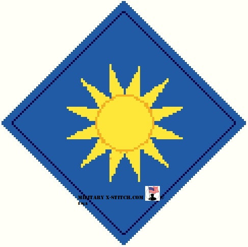 Infantry, 40th Division Sleeve Insignia – Military XStitch Com