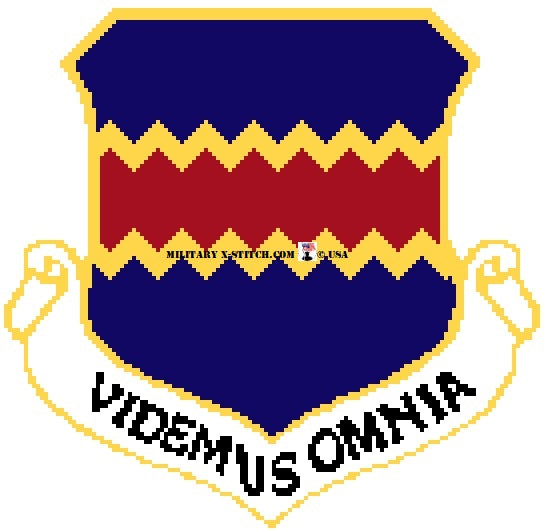 Air Force, 55th Wing Insignia – Military XStitch Com