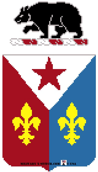 Air Defense Artillery (ADA), 6th Regiment Insignia – Military XStitch Com