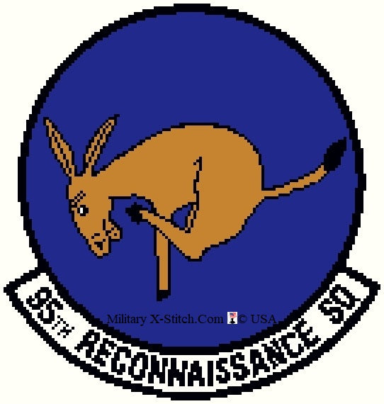 Reconnaissance, 95th Squadron Insignia – Military XStitch Com