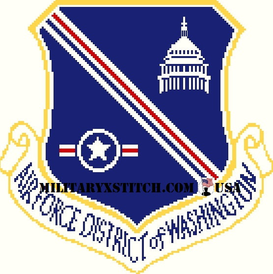 District of Washington Insignia – Military XStitch Com