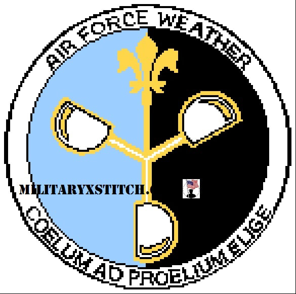 Weather Insignia (USAF) – Military XStitch Com