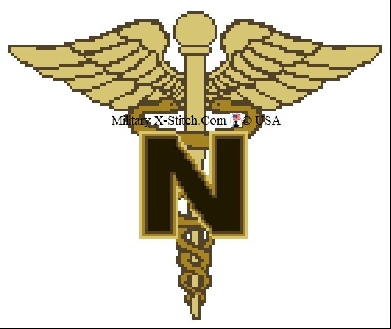 Army Nurse Corps Insignia – Military XStitch Com