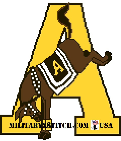 Army Mule Insignia – Military XStitch Com