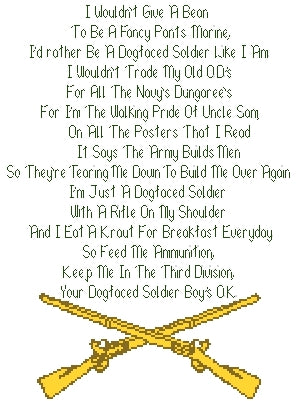 Dog-Faced Soldier Kit – Military XStitch Com