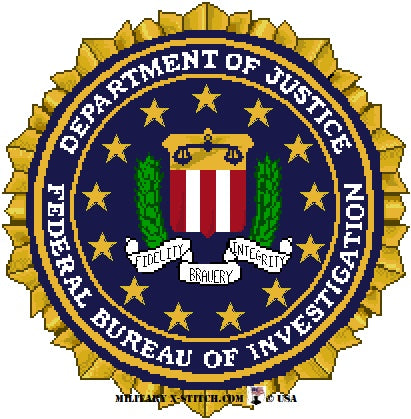 FBI Insignia PDF – Military XStitch Com
