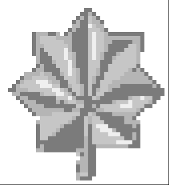 Lt. Colonel / Commander Insignia – Military XStitch Com