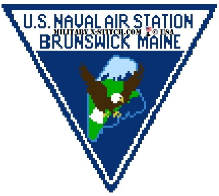 NAS Brunswick Insignia – Military XStitch Com