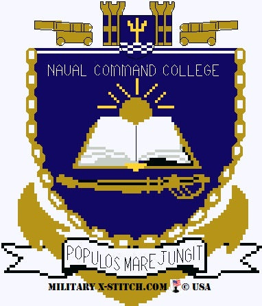 Naval Command College Insignia – Military XStitch Com