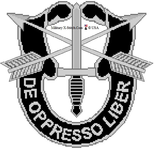 Special Forces Crest – Military XStitch Com