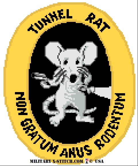 Tunnel Rat Insignia – Military XStitch Com