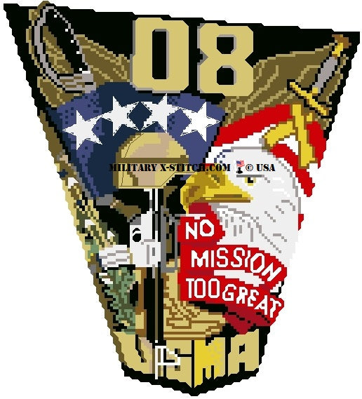 USMA Class Crest 2008 – Military XStitch Com