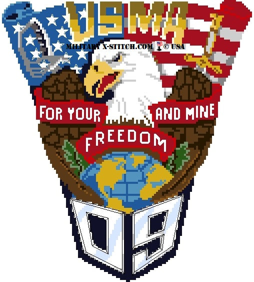 USMA Class Crest 2009 PDF – Military XStitch Com