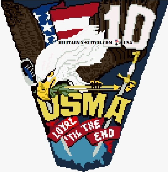 USMA Class Crest 2010 – Military XStitch Com