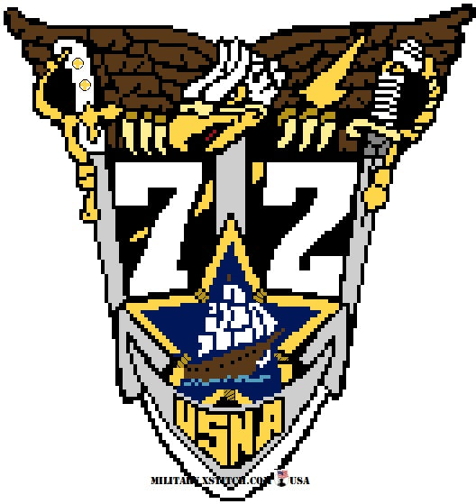 USNA Class Crest 1972 PDF – Military XStitch Com