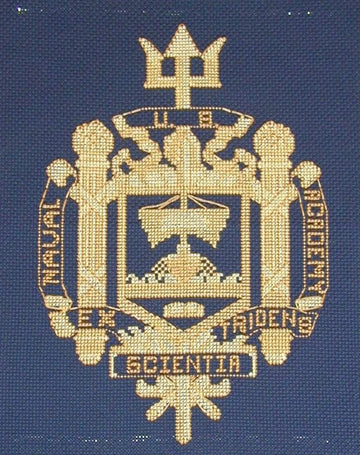 USNA Crest PDF – Military XStitch Com