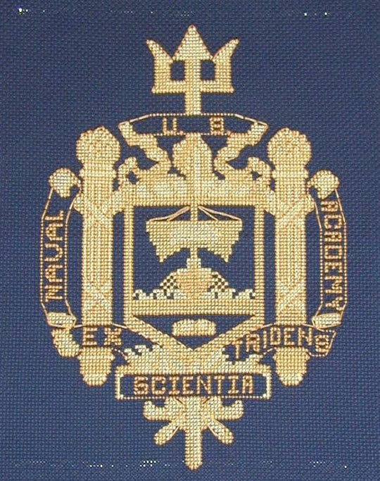 USNA Crest PDF – Military XStitch Com