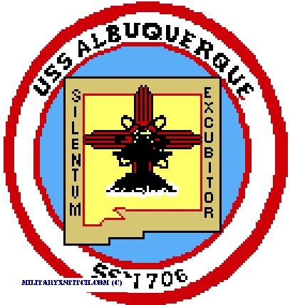 USS Albuquerque Kit – Military XStitch Com