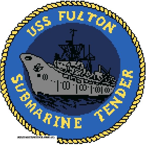 USS Fulton – Military XStitch Com