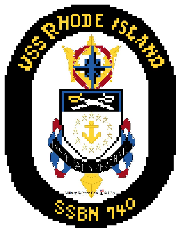 USS Rhode Island PDF – Military XStitch Com