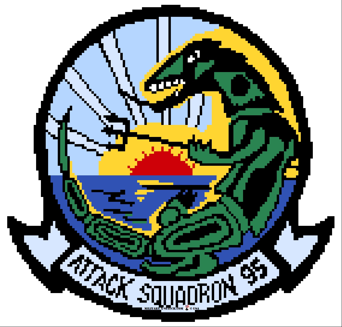 VA 95 Insignia – Military XStitch Com