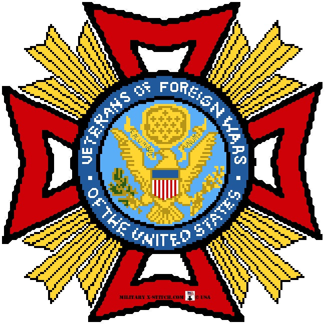 VFW Insignia – Military XStitch Com