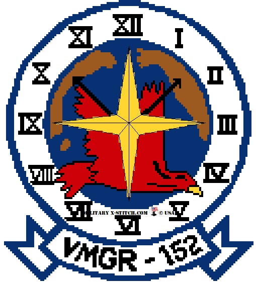 VMGR-152 Insignia – Military XStitch Com