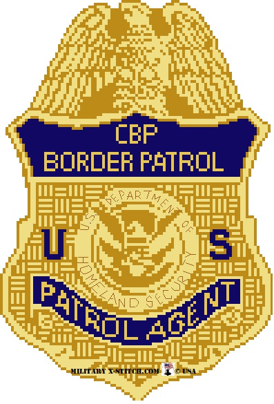 CBP Agent Badge – Military XStitch Com