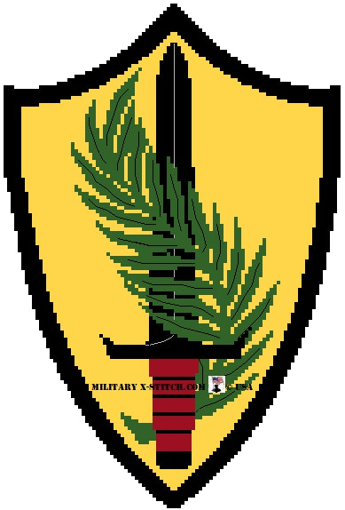 Central Command (CENT COM) Sleeve Insignia PDF – Military XStitch Com