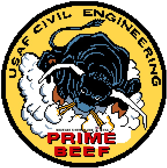 Civil Engineering (USAF) Insignia – Military XStitch Com