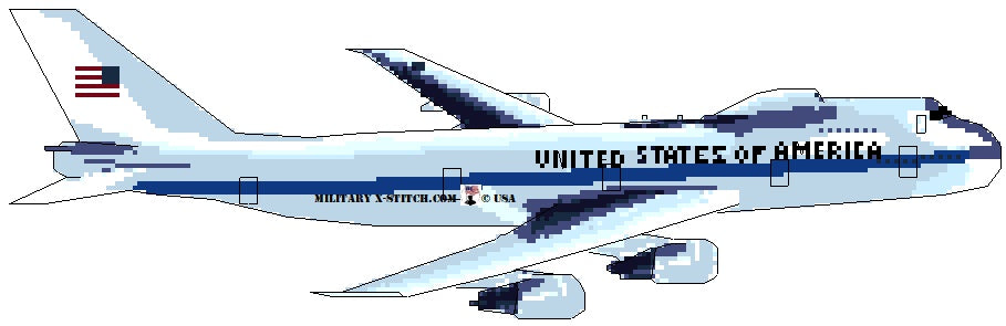 E-4B NAOC Jet PDF – Military XStitch Com