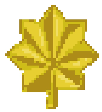 Major / Lt. Commander Insignia – Military XStitch Com