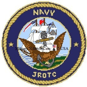 Navy JROTC Insignia – Military XStitch Com