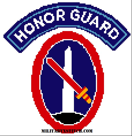 Infantry, 3rd Old Guard Insignia – Military XStitch Com