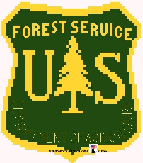Forest Service Insignia – Military XStitch Com