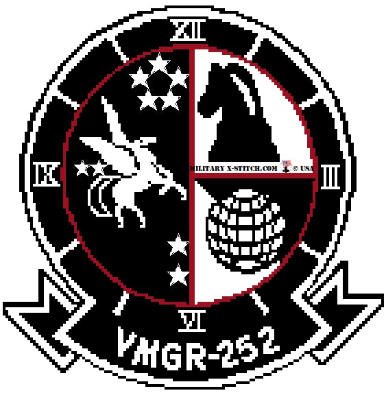 VMGR-252 Insignia – Military XStitch Com